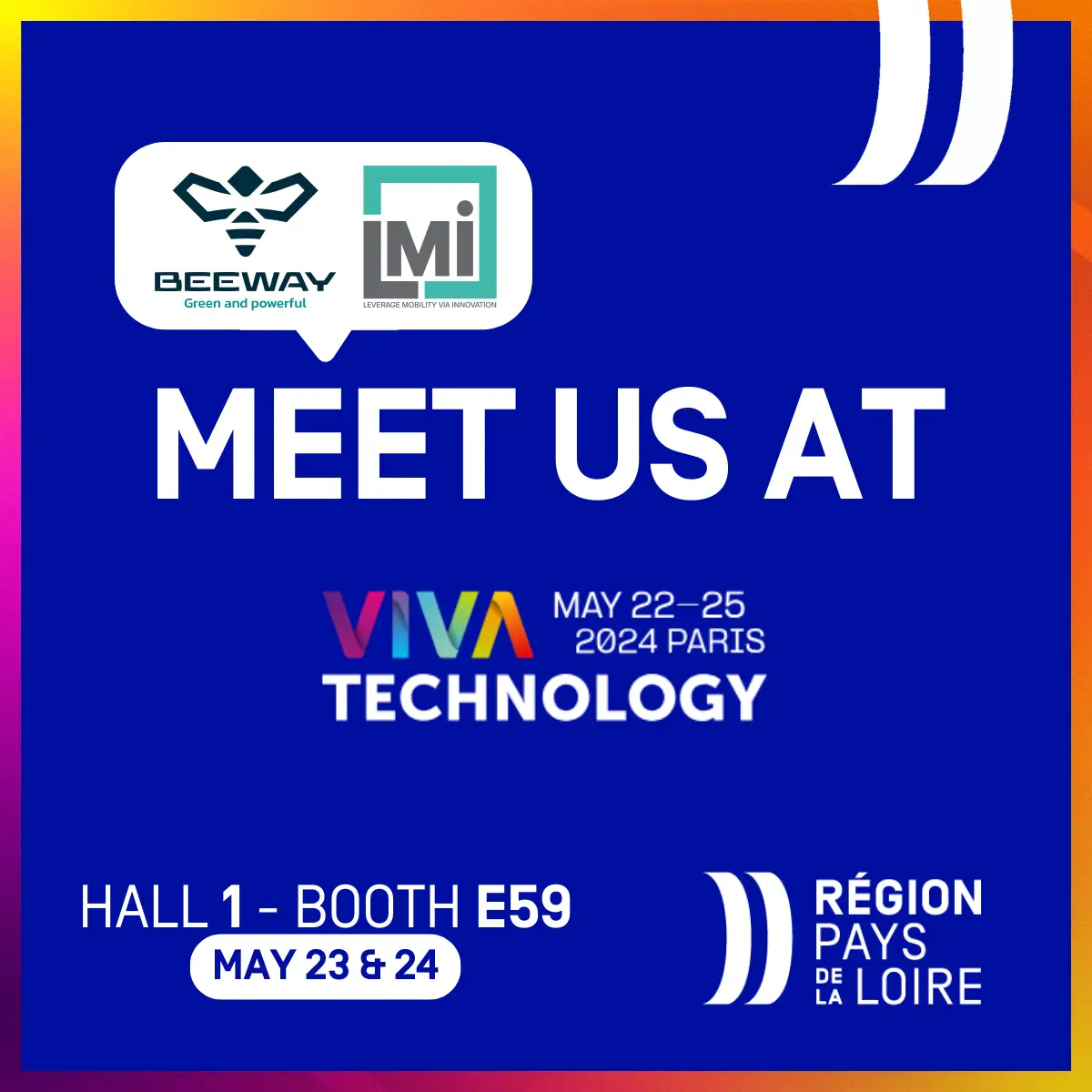 Vivatech 2024 - Beeway